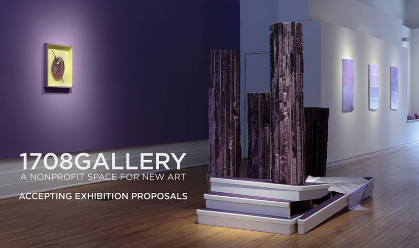 1708 Gallery Accepting Exhibition Proposals